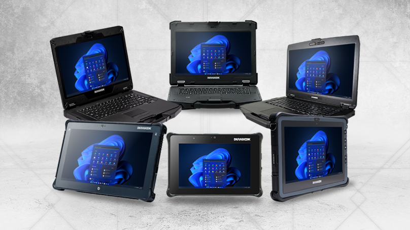 Durabook ruggedized computers offered by Elmark Automation